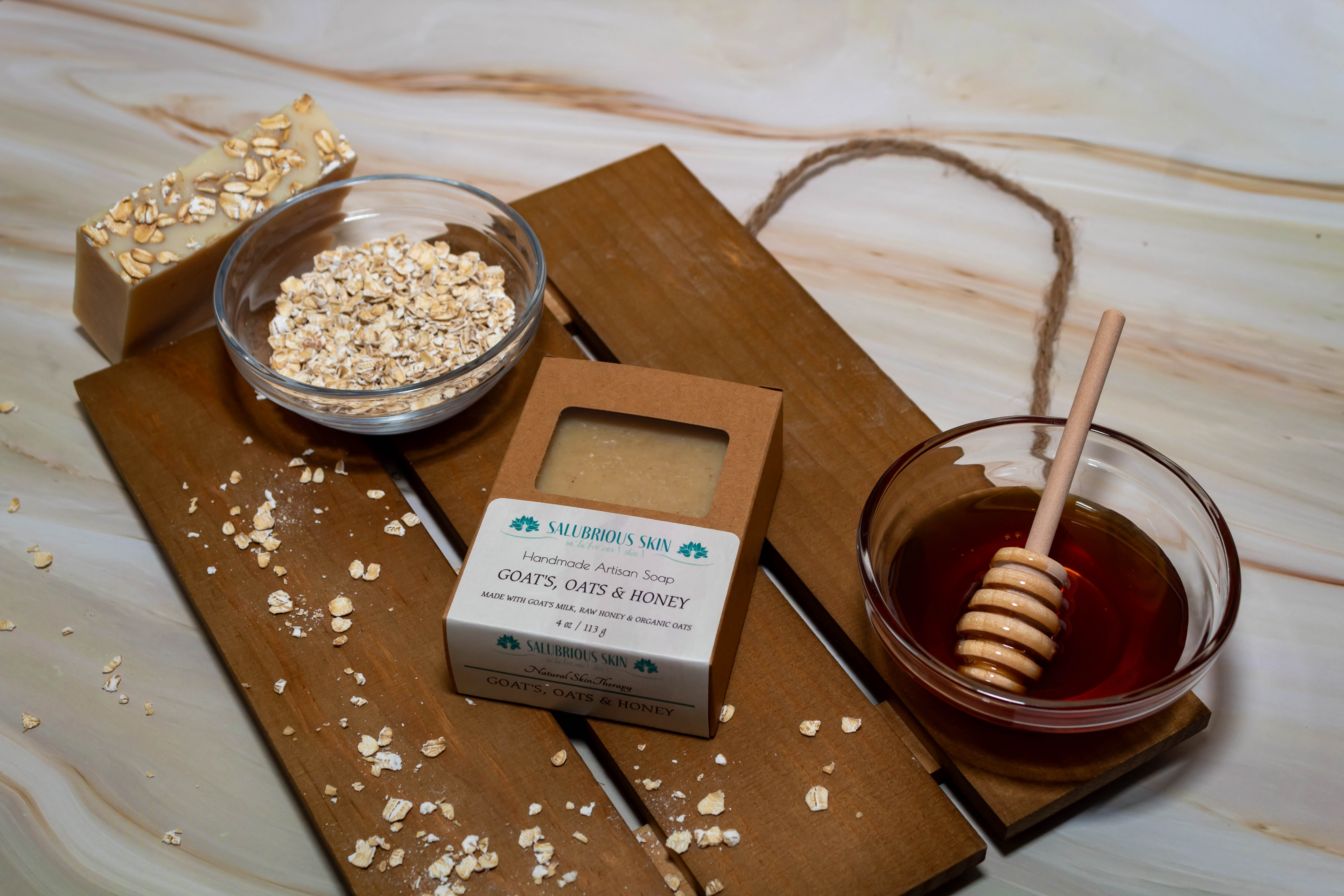 Goat’s, Oats & Honey Soap – SalubriousSkin.com