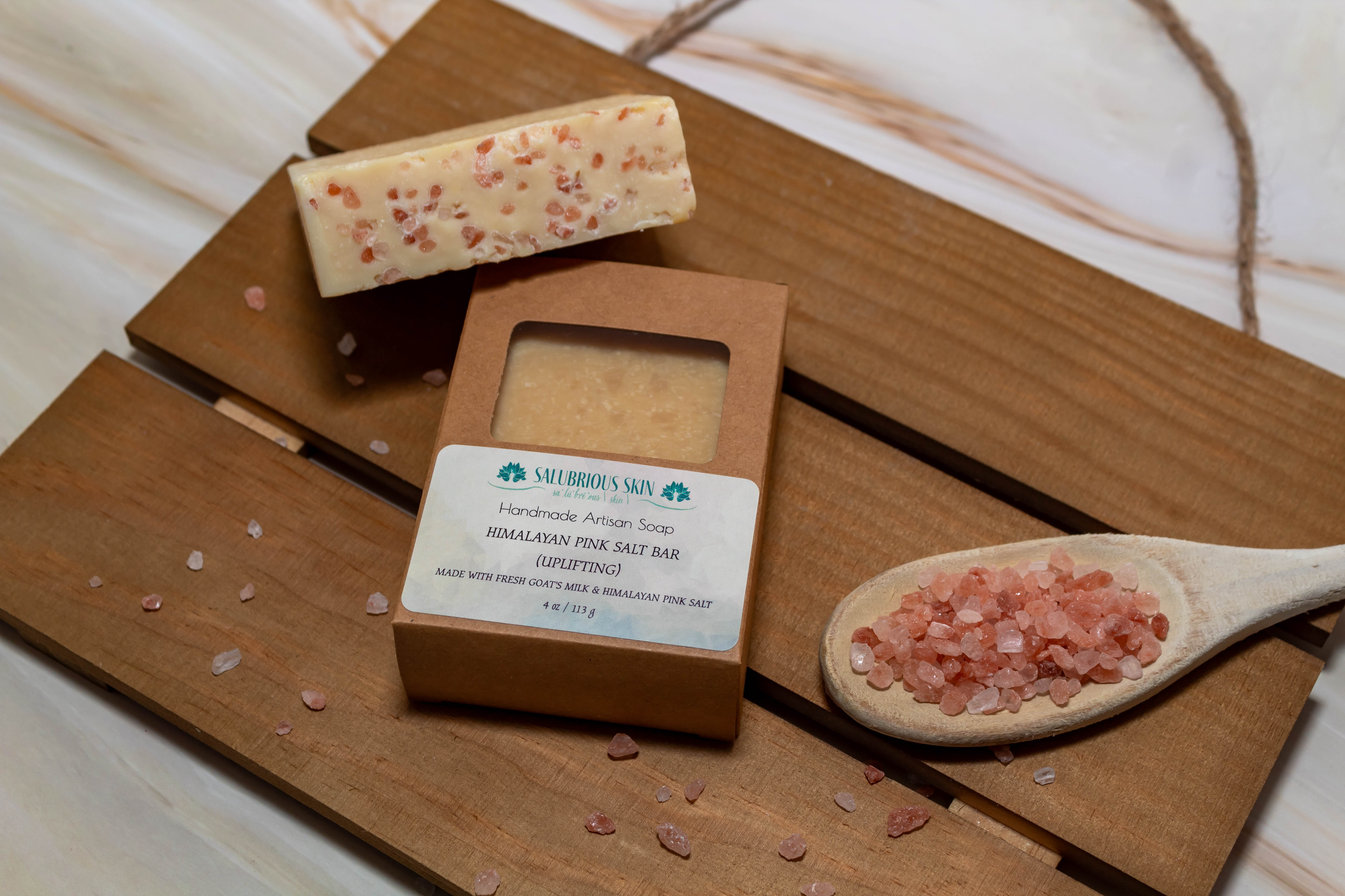 Pink Himalayan Salt Bar – SalubriousSkin.com