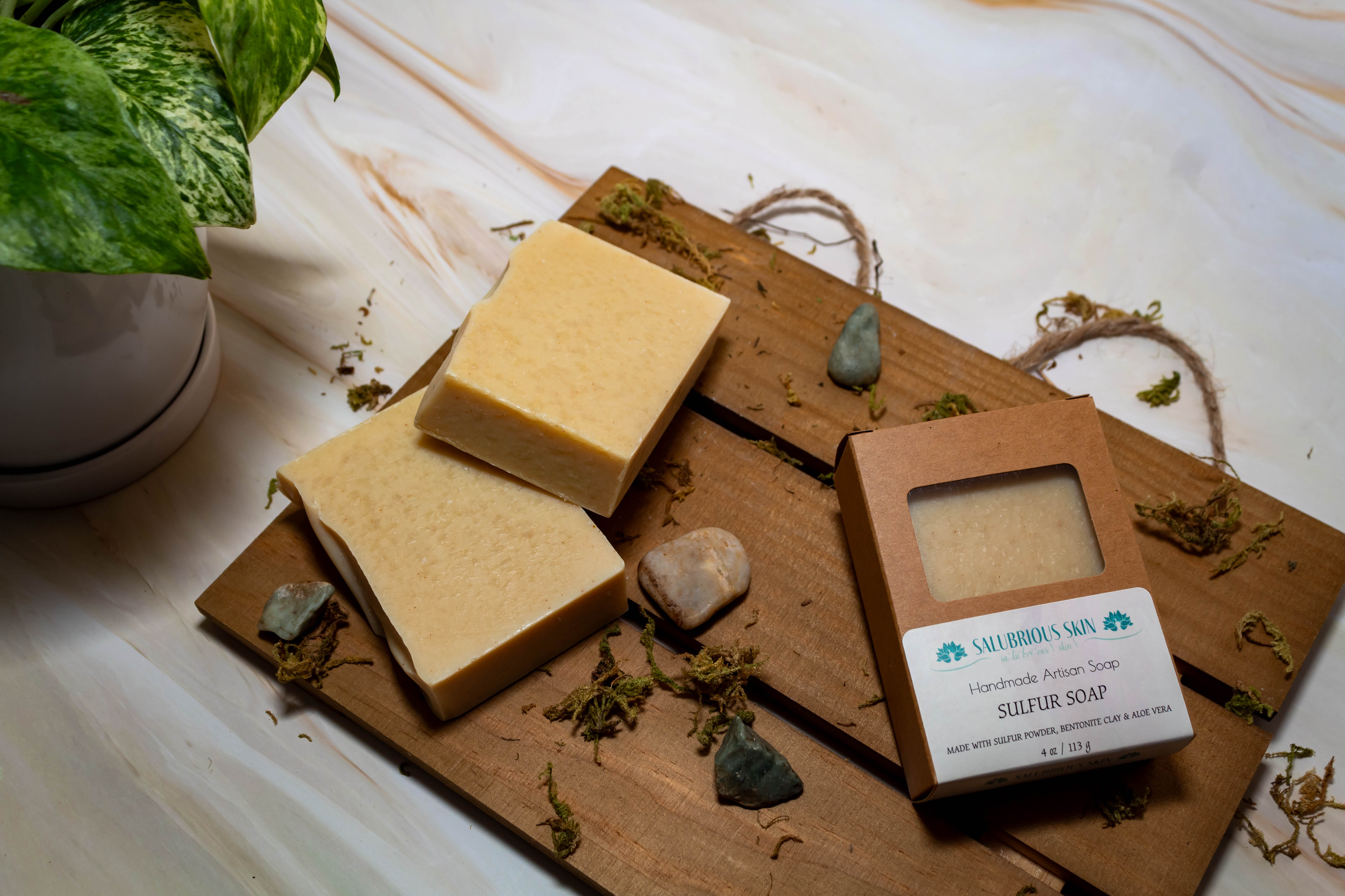 Sulfur Soap (Skin Clearing) – SalubriousSkin.com